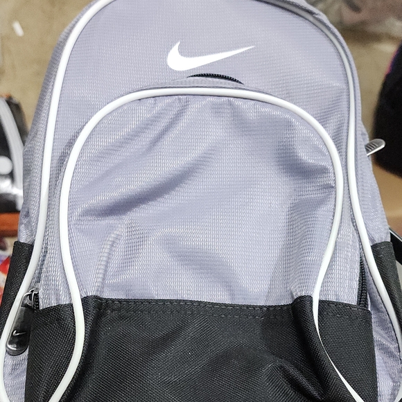 Nike | Bags | Nike Gray And Black Mens Backpack | Poshmark